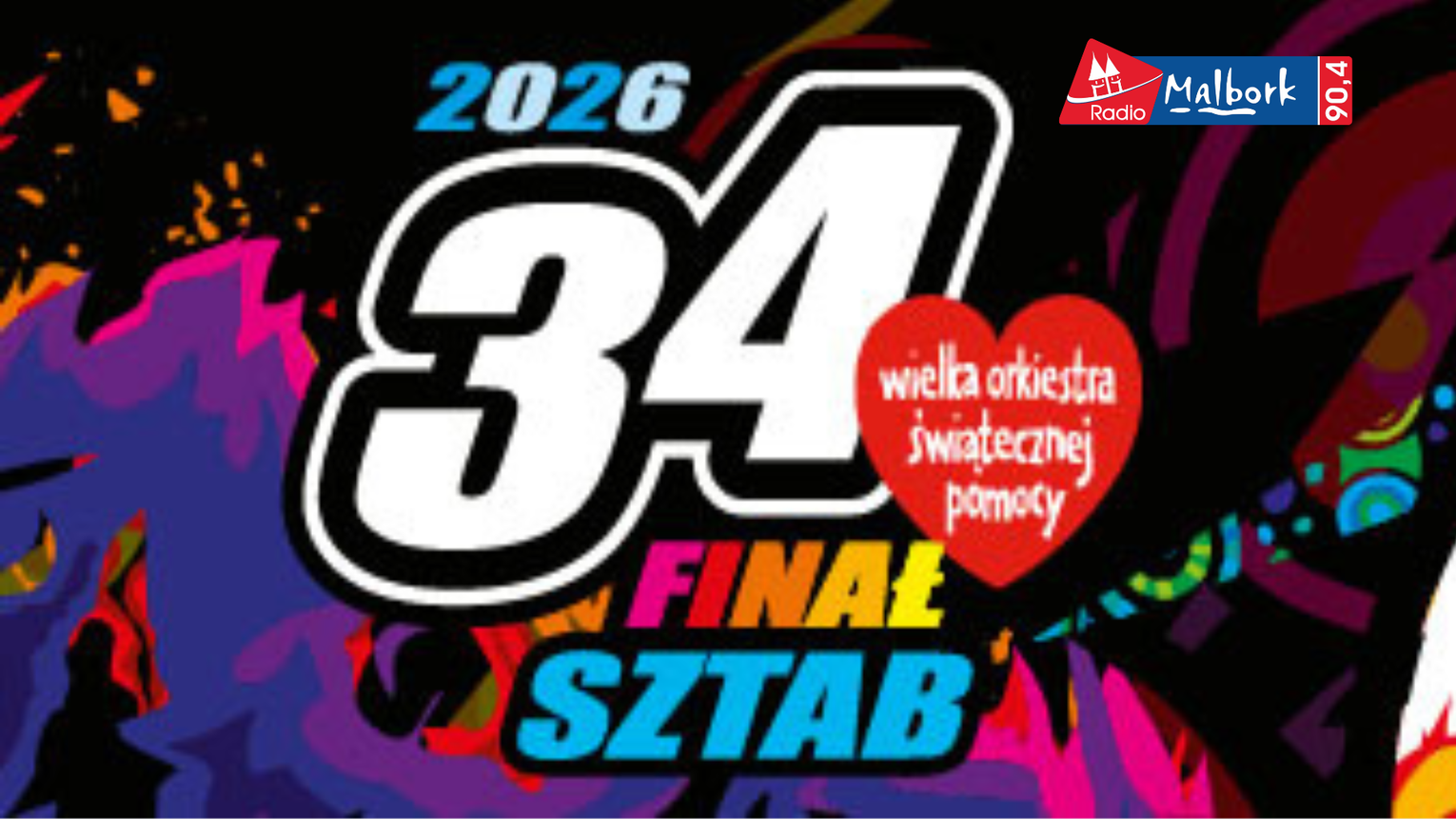 Zostań gwiazdą anteny i wesprzyj 34. Finał WOŚP z Radiem Malbork!
